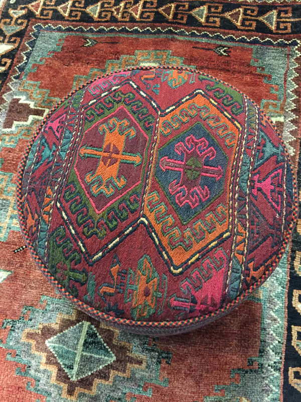 Persian Kilim Stools Now In!