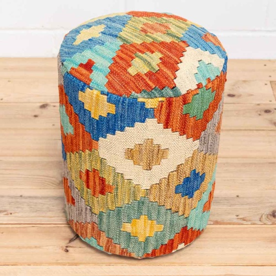 Persian & Turkish Kilim Poufs, Stools & Furniture