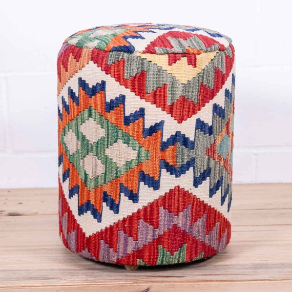 Persian & Turkish Kilim Poufs, Stools & Furniture