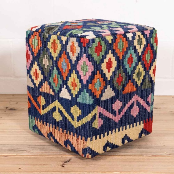 Persian & Turkish Kilim Poufs, Stools & Furniture